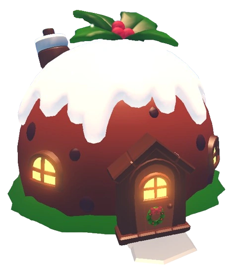 Christmas Pudding House - Roblox Adopt Me Trade | Traderie