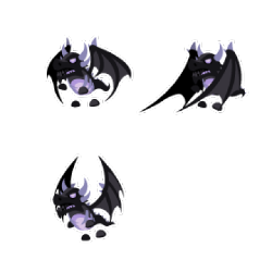 Shadow Dragon Animated Sticker | Roblox Adopt Me Wiki