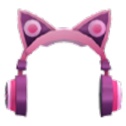Pink Cat Ear Headphones - Roblox Adopt Me Trade | Traderie