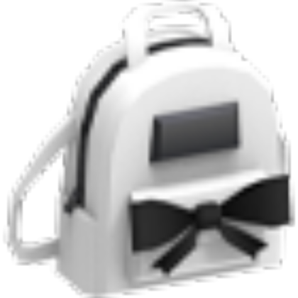 White Designer Backpack - Roblox Adopt Me Trade | Traderie