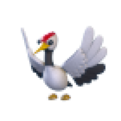 Red Crowned Crane | Roblox Adopt Me Trade | Traderie