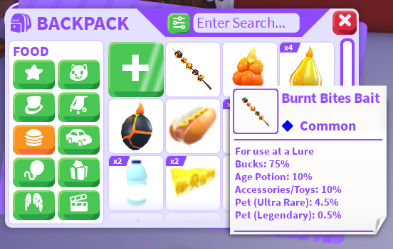 Lures and Bait In Adopt Me | Roblox Adopt Me | Traderie