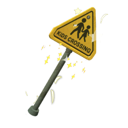 Kids Crossing Road Sign - Roblox Baddies Trade | Traderie