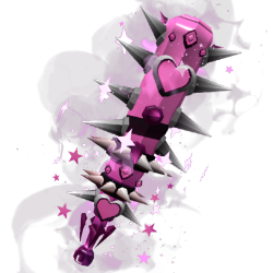 Pink Rebel Spiked Bat - Roblox Baddies Trade | Traderie