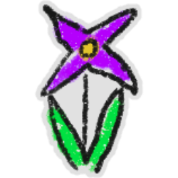 Purple 4-Point Flower - Bee Swarm Simulator Trade | Traderie