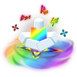 Chroma Ninja Star Emote | Roblox Blade Ball Trade | Traderie