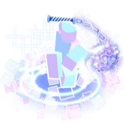 Vaporwave Crusher Emote - Roblox Blade Ball Trade | Traderie