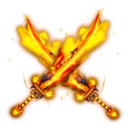 Dual Fire Katana | Roblox Blade Ball Trade | Traderie