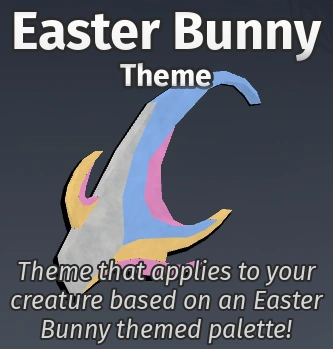 Easter Bunny Palette Listing | Roblox Creatures of Sonaria Trade | Traderie