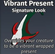 Signature Look: Vibrant Present Listing | Roblox Creatures of Sonaria ...