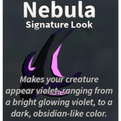Signature Look: Nebula | Roblox Creatures of Sonaria Wiki
