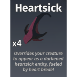 Theme: Heartsick - Roblox Creatures of Sonaria Trade | Traderie