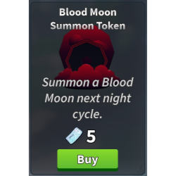Blood Moon Summon Token Listing | Roblox Creatures of Sonaria Trade ...