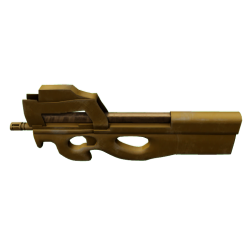 Battleworn Orange P90 | Roblox Da Hood Trade | Traderie