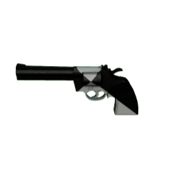 Black White Revolver - Roblox Da Hood Trade | Traderie