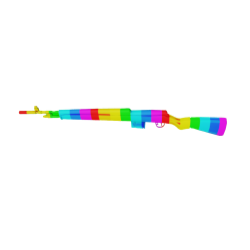 Rainbow Rifle - Roblox Da Hood Trade | Traderie