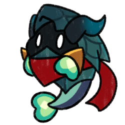 Abyss Hero Fishel / Scalivur / Mercenous skin | Roblox Doodle World ...