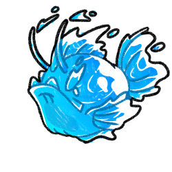 Aqua Angerler / Angerler skin - Roblox Doodle World Trade | Traderie