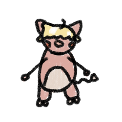 Scribbled Wiglet / Wiglet skin - Roblox Doodle World Trade | Traderie