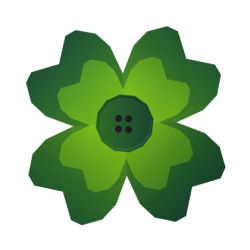 Clover Button Pin | Roblox Dragon Adventures Trade | Traderie