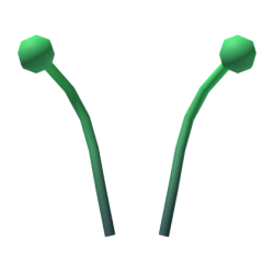 Green Alien Antennae - Roblox Dragon Adventures Trade | Traderie