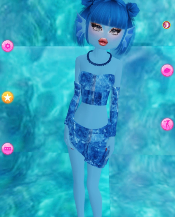 water element 💗💗💗 by KawaiiRamen675 | Dress to Impress Outfit