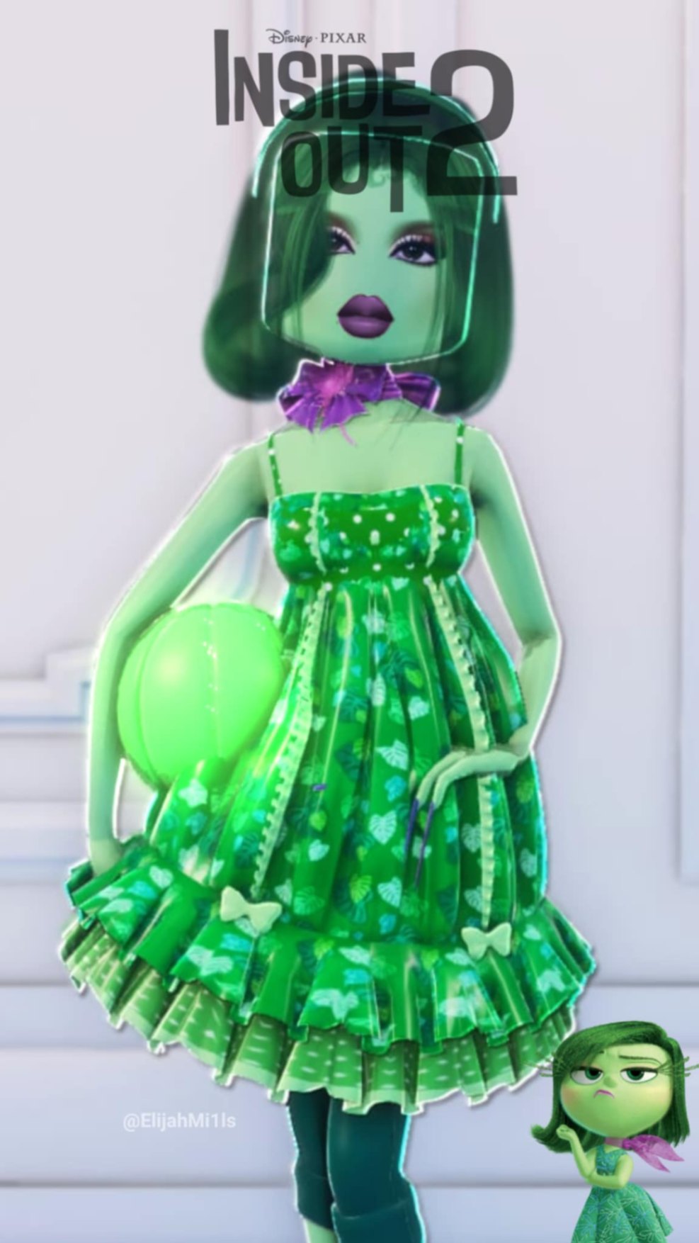 💚🤍Disgust~ by ElijahSparkles | Dress to Impress Outfit