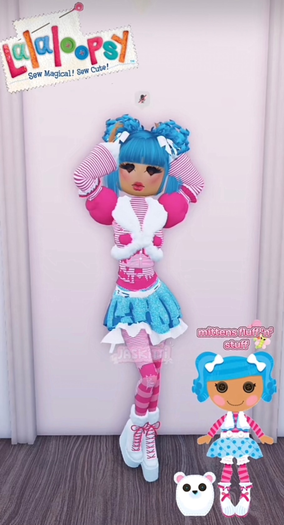 ꒰🎀꒱⇢ mittens fluff ‘n’ stuff by jaskitti | Dress to Impress Outfit