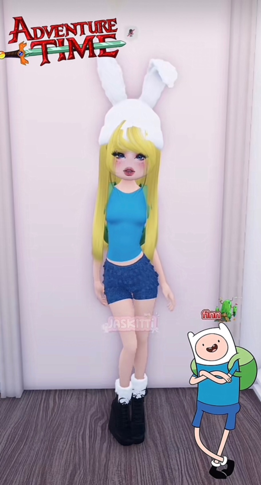 ꒰🗡️💚꒱⇢ finn by jaskitti | Dress to Impress Outfit