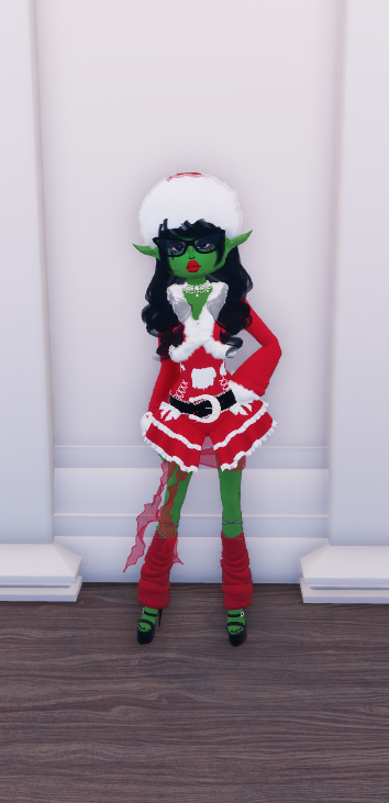 grinch by lostinparis | Dress to Impress Outfit