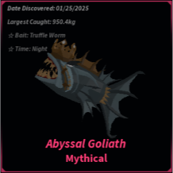 Abyssal Goliath - Roblox Fisch Trade | Traderie