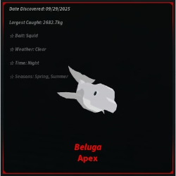 Beluga - Roblox Fisch Trade | Traderie