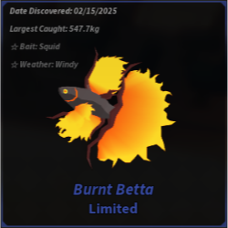 Burnt Betta - Roblox Fisch Trade | Traderie