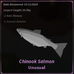 Chinook Salmon - Roblox Fisch Trade | Traderie