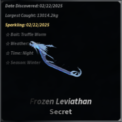 Frozen Leviathan - Roblox Fisch Trade | Traderie