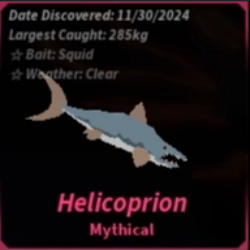 What is Helicoprion worth? Helicoprion Value and Recent Trades | Roblox ...