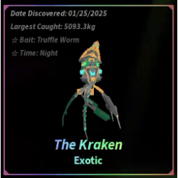 Kraken - Roblox Fisch Trade | Traderie