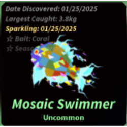 Mosaic Swimmer | Roblox Fisch Wiki