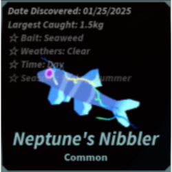 Neptune's Nibbler - Roblox Fisch Trade | Traderie