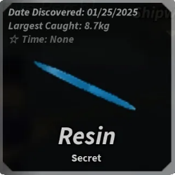 Resin | Roblox Fisch Wiki