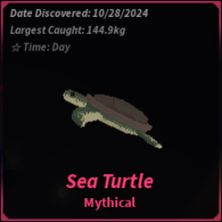 Sea Turtle - Roblox Fisch Trade | Traderie