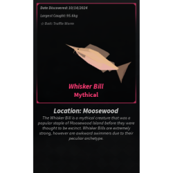 Whisker Bill - Roblox Fisch Trade | Traderie