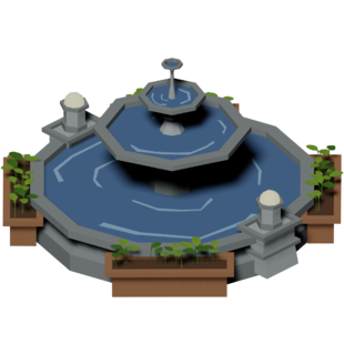 Water Fountain - Roblox Islands Trade | Traderie