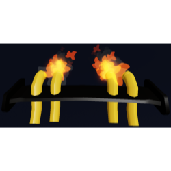 Flame Spitter Spoiler - Roblox Jailbreak (JB) Trade | Traderie