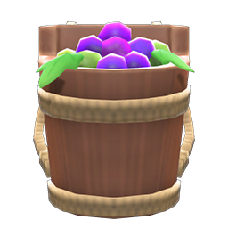 grape-harvest basket - Animal Crossing: New Horizons (ACNH) (ACNH ...
