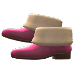 faux-fur ankle booties - Animal Crossing: New Horizons (ACNH) (ACNH ...