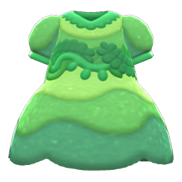 glowing-moss dress | Animal Crossing: New Horizons (ACNH) (ACNH) Wiki