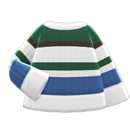 colorful striped sweater | Trade Animal Crossing: New Horizons (ACNH ...