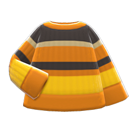 colorful striped sweater | Trade Animal Crossing: New Horizons (ACNH ...