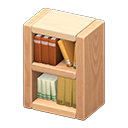 wooden-block bookshelf | Animal Crossing: New Horizons (ACNH) (ACNH ...